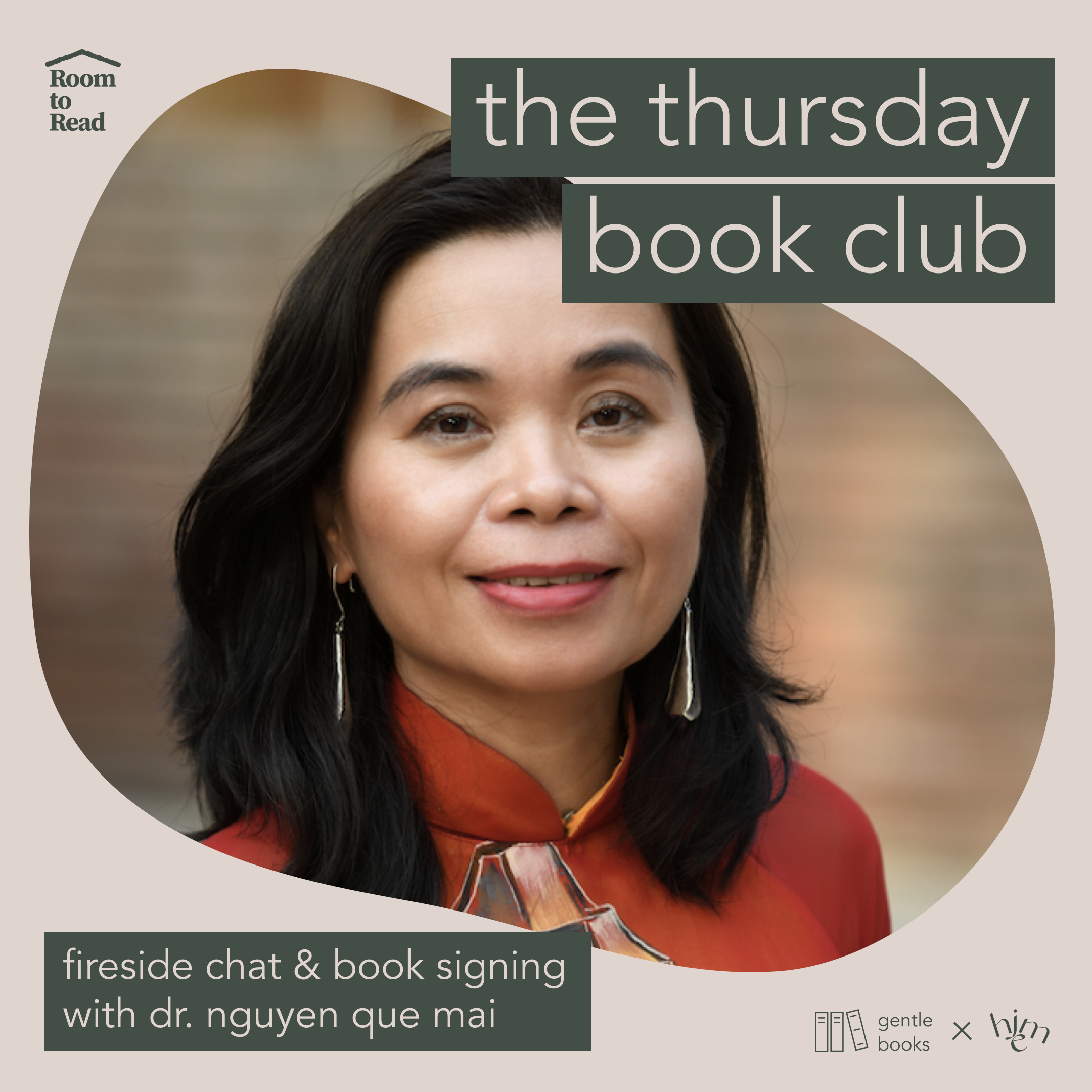 Gentle Books' Thursday Book Club - Fireside Chat with Dr. Nguyen Que M ...